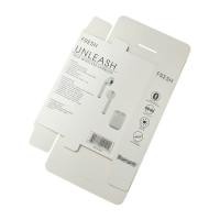 China Folded Matt Lamination Card Board Packaging Pantone CMYK Color for Electronic products for sale