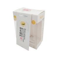 China Digital Printing Card Board Packaging Box PVC Window Outside With ROSH Approval for sale