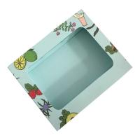China Elegant Various Sizes Offset Printing Clear Plastic Tray Custom Cardboard Box for sale