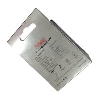 China Folded  Cardboard Gift Boxes  with Matt Lamination CMYK PVC Window for Electronic Accessories for sale