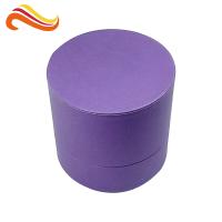 China Recycled Cardboard Gift Boxes Round Tube Various Sizes Stamping / Embossing Printing for sale