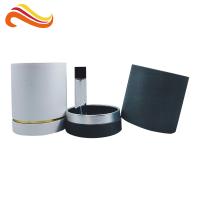 China Customized Gold Stamping Logo  Cardboard Round Tube Cylinder Gift Box Packaging for sale