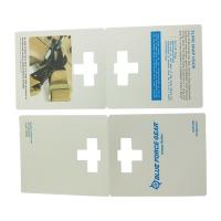 China Edgefold Sliding Blister Card Packaging Plastic Gift Boxes Multi Colors With Hook for sale