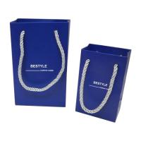 China Eco Paper Shopping Custom Paper Gift Bags Flat / Twisted Handlewith Printing Logo for sale