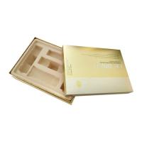 China Sliver Foil Stamping Logo Custom Paper Packaging Box With Matte Lamination for sale