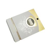 China Wallet Square Lid Base CMYK Color Custom Paper Packaging Box for sale