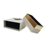 China Wallet Square Lid Base CMYK Color Custom Paper Packaging Box for sale