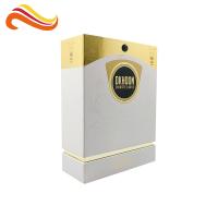 China Wallet Square Lid Base CMYK Color Custom Paper Packaging Box for sale