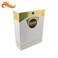 China Wallet Square Lid Base CMYK Color Custom Paper Packaging Box for sale