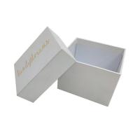 China Hot Stamping Lid Base 21x7x5.5cm Cardboard Packaging Box for sale