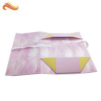 China Custom Printing Magnetic Closure Collapsible Apparel Gift Box for sale