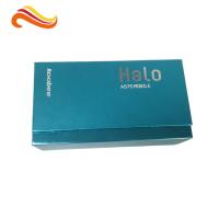 China Fashionable Magnetic Mobile Boxes , Foil Blue Gift Electronics Packaging for sale