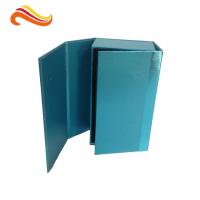 China Fashionable Magnetic Mobile Boxes , Foil Blue Gift Electronics Packaging for sale