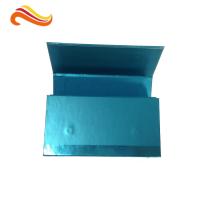 China Fashionable Magnetic Mobile Boxes , Foil Blue Gift Electronics Packaging for sale