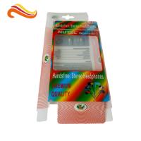 China Charger Cable 0.50mm PET Plastic Clamshell Box CMYK for sale
