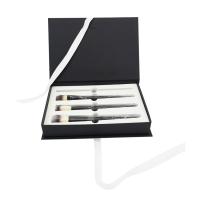 China Makeup Brush Paperboard Magnetic Packaging Box CMYK for sale
