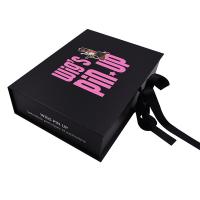 China Wig Packaging Spot UV Cosmetic Paper Boxes Varnishing With Silk for sale