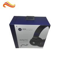 China Chipboard headphone package , factory price printing hang box with picture UV for sale