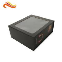 China Pantone color Printing Customized Paper Gift Box For Headphone , Clear Window Headset Boxes for sale
