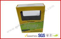 China Transparent Window Electronics Gift Packaging , Printed Paper Standard Magnetic Box for sale