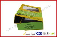 China Transparent Window Electronics Gift Packaging , Printed Paper Standard Magnetic Box for sale