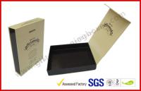 China Rigid Board Magnetic Cigar Gift Box Square Printed Paper Finishing for sale