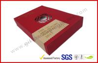 China Square Business Gift Packaging Boxes Drawer Style with EVA Foam Packing for sale