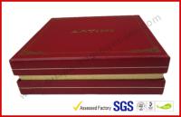 China Texture Paper Apparel Gift Boxes , Necklace Earrings Jewlery Set Packaging for sale