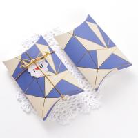 China Custom Printed 350g Cardboard Pillow Box Packaging for sale