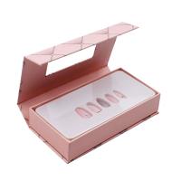 China Paperboard Magnetic Cosmetic Nail Packaging Boxes for sale