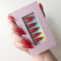 China Paperboard Magnetic Cosmetic Nail Packaging Boxes for sale