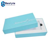China Bespok Bluish Cardboard Packaging Box for Promotional Gifts for sale