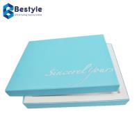 China Bespok Bluish Cardboard Packaging Box for Promotional Gifts for sale