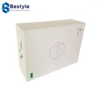 China Navy Blue Tea Leaf Packaging Gift Box With Rose Gold Foil Stamping for sale