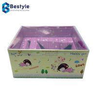 China Transparent Lid Corrugated Paper Packaging Box Glossy Lamination for sale