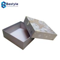 China Handmade Packaging Gift Box With Hot Stamping Printing for sale