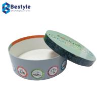 China Round Shape Candy Chocolate Gift Packaging Box With Lid for sale
