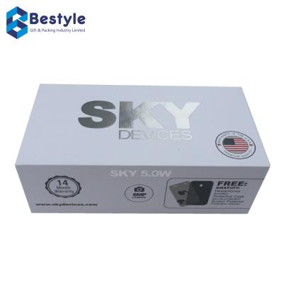 China Magnetic Electronic Products Packaging Box With Hot Stamping for sale