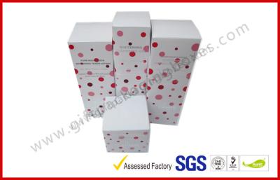 China Lovely Cosmetic Packaging Boxes / Brand Paper box with White Corrugated Insert for sale