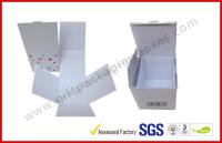 China Lovely Cosmetic Packaging Boxes / Brand Paper box with White Corrugated Insert for sale