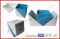 China Foldable Card Board Packaging , Tea Bag Coffee Bag Paper Box  With Spot UV for sale