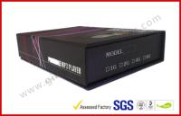 China Paper Board Electronics Packaging boxes with Small PVC window Foam for sale