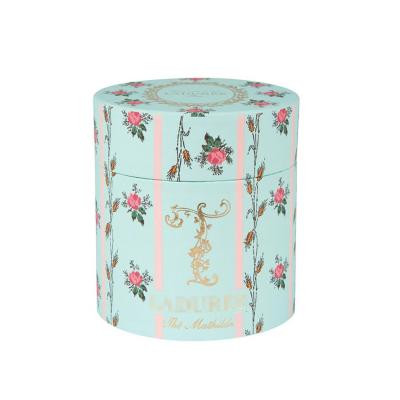 China ROSH CMYK 1200gsm Cardboard Cylinder Tube Box Food Grade for sale
