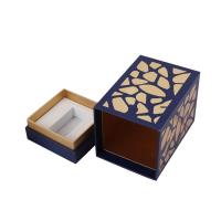 China Square CMYK 350g Paper Perfume Bottle Packing Box EVA Foam for sale