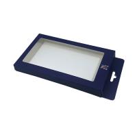 China Custom Cell Phone Case Cover Card Board Packaging With Clear Window for sale