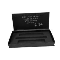 China Lipstick 1000 gsm Cardboard Cosmetic Packaging Boxes Matt Black for sale