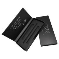 China Lipstick 1000 gsm Cardboard Cosmetic Packaging Boxes Matt Black for sale