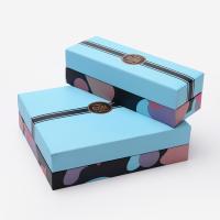 China Custom 6 Macaron Chocolate Gift Pack Boxes With Plastic Blister Insert for sale