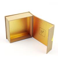 China High End Kraft Cardboard 2mm Luxury Gift Boxes With Magnet Cap for sale