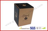 China Collapsible Tuned Edge Packaging Craft Paper Packaging Boxes for Cups for sale